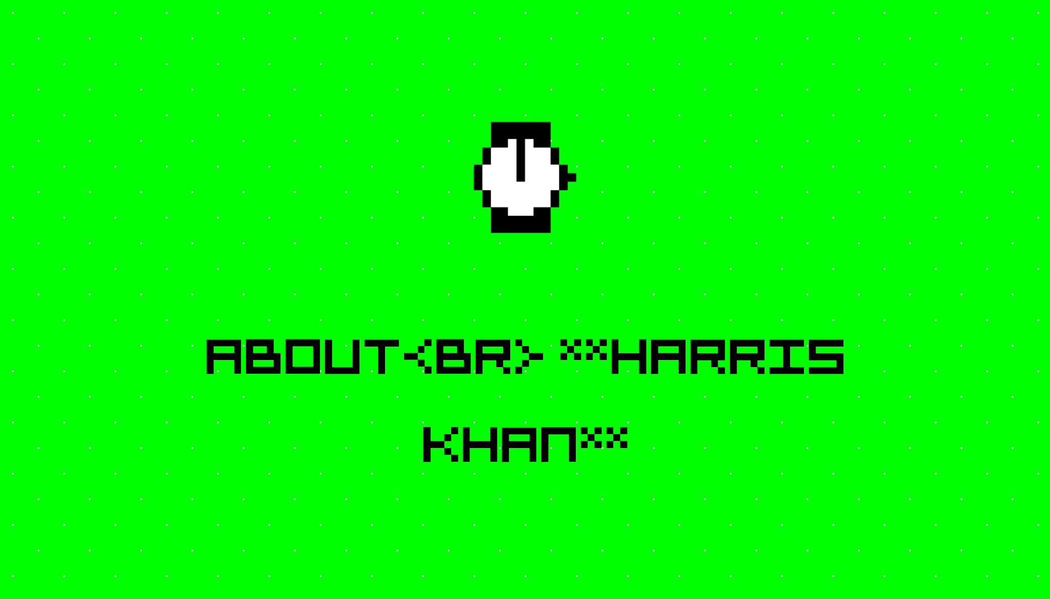 About Harris Khan on HackerNoon